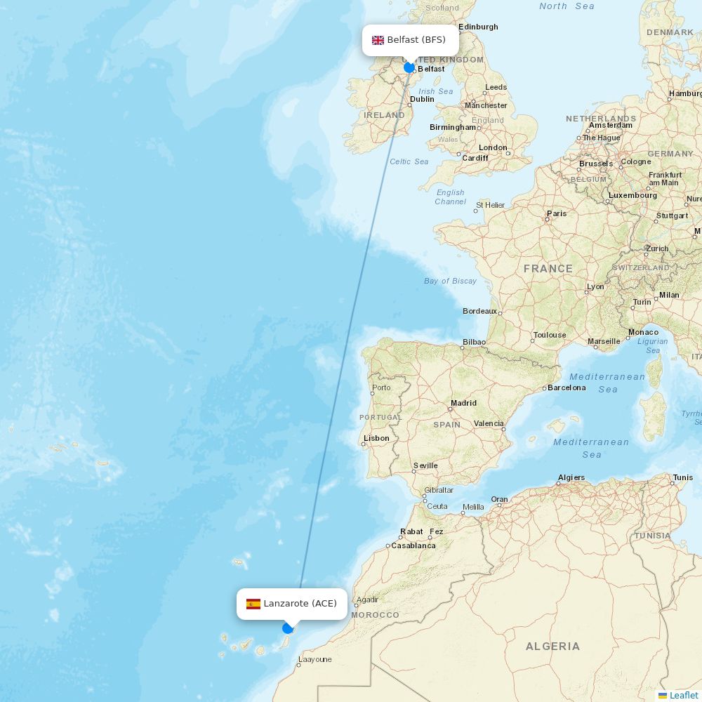 Jet2 routes 2025 – interactive map with all flights - Flight Routes
