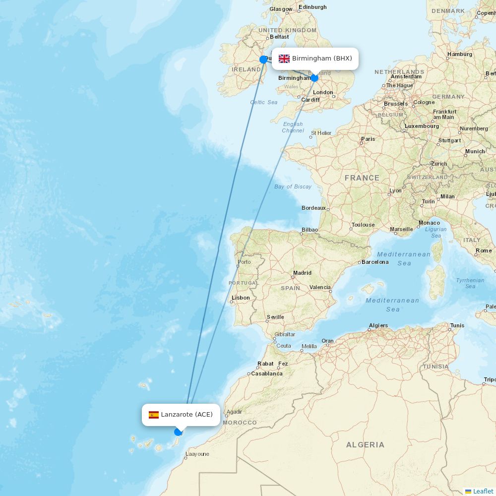 Jet2 routes 2025 – interactive map with all flights - Flight Routes