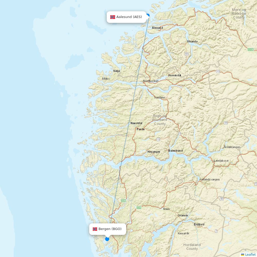 Wideroe routes 2025 – interactive map with all flights - Flight Routes
