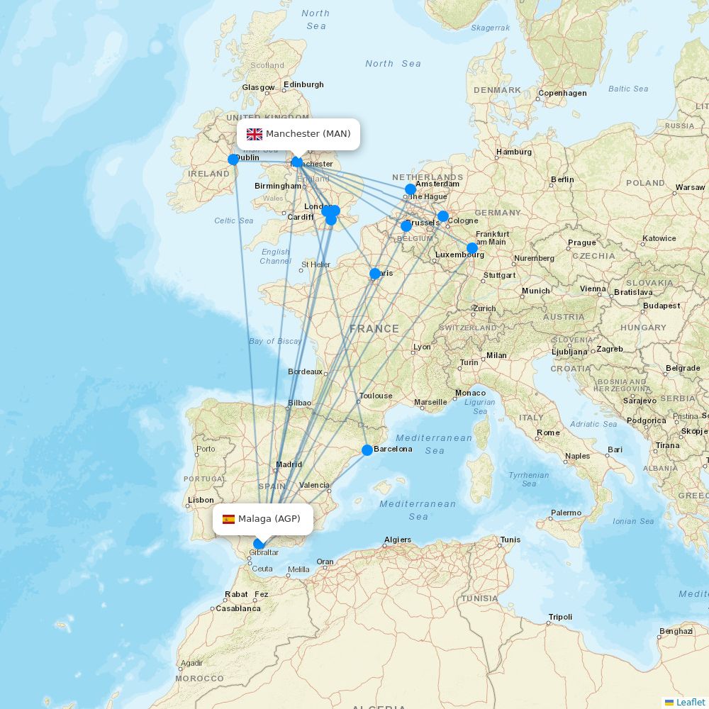 Jet2 routes 2025 – interactive map with all flights - Flight Routes