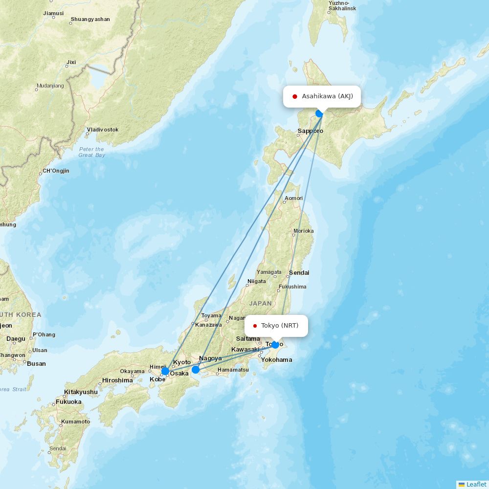 Jetstar Japan routes 2025 – map with all flights - Flight Routes