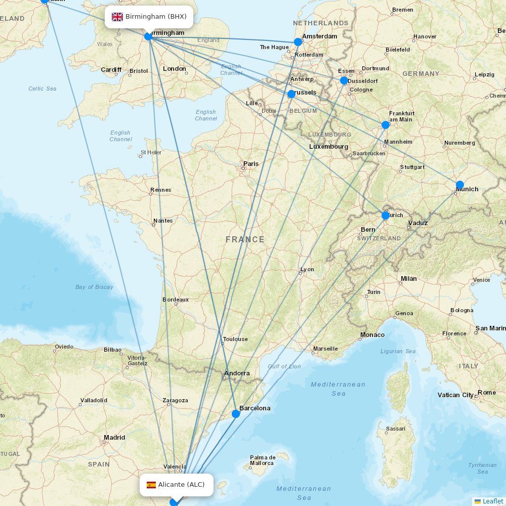 Jet2 routes 2025 – interactive map with all flights - Flight Routes