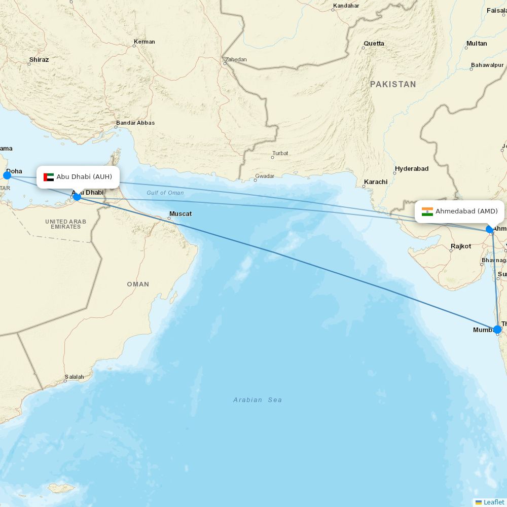 Etihad Airways routes 2025 – map with all flights - Flight Routes