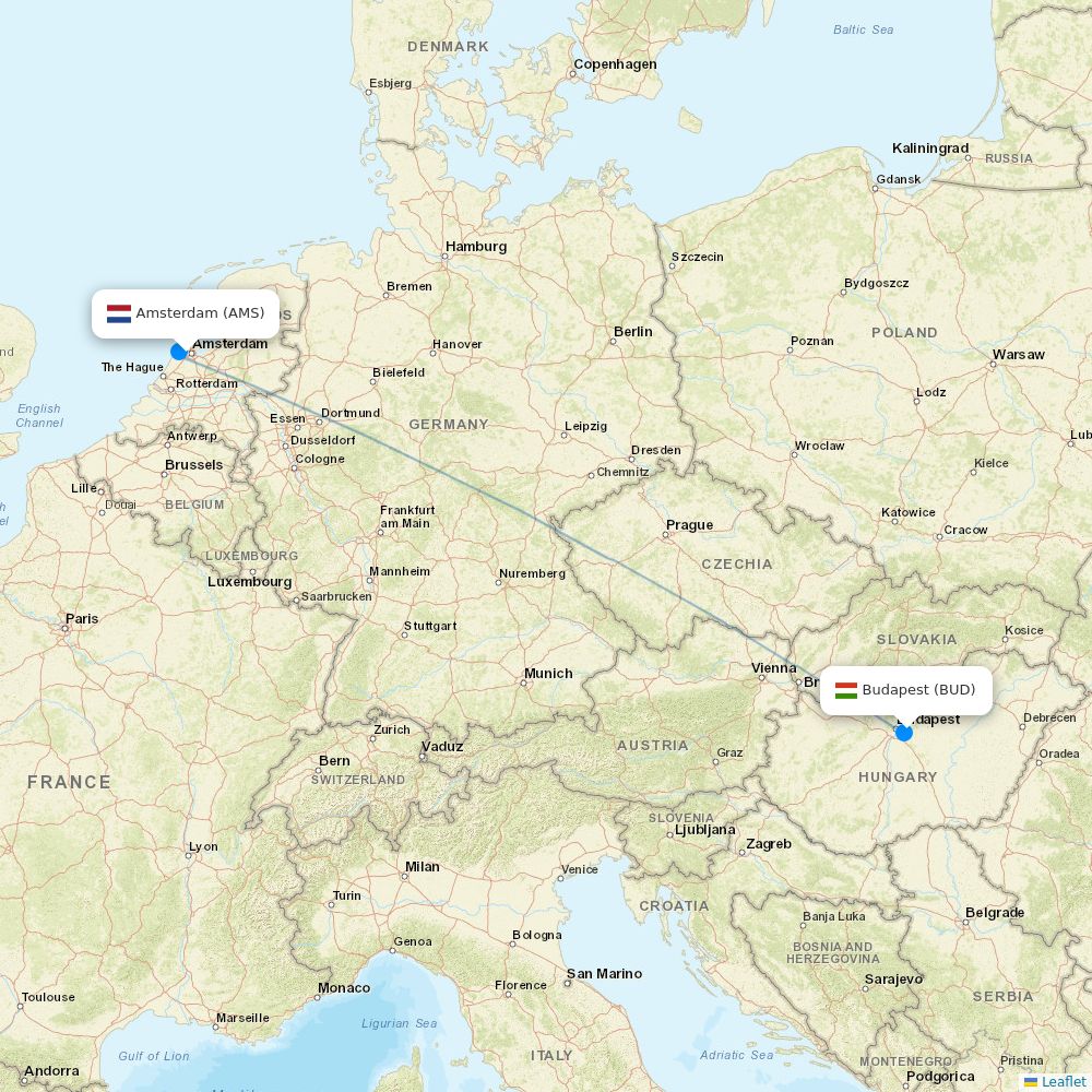 KLM routes 2025 – interactive map with all flights - Flight Routes