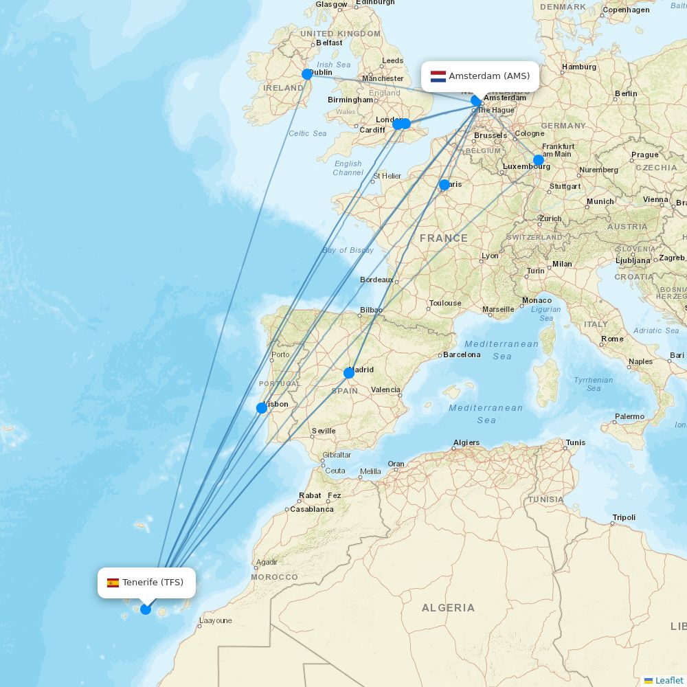 Transavia routes 2025 – interactive map with all flights - Flight Routes