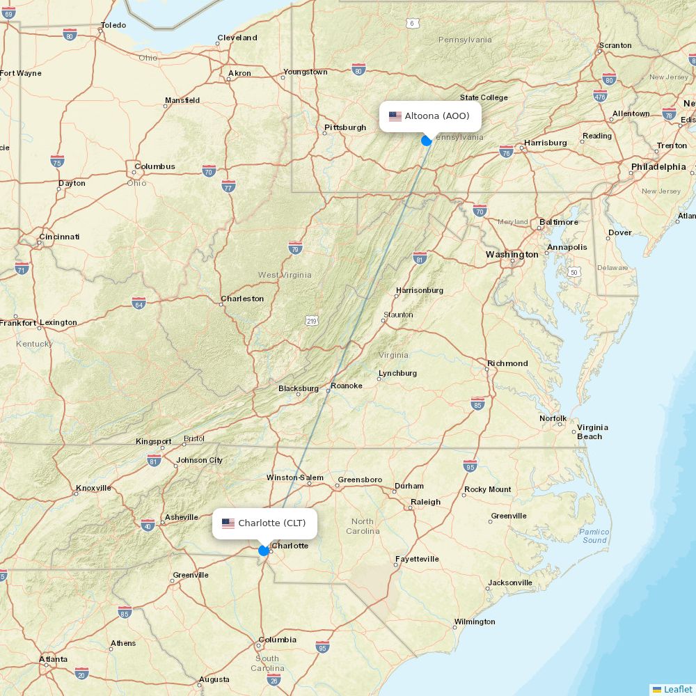 Contour Aviation airline routes (LF) 2025, map - Flight Routes
