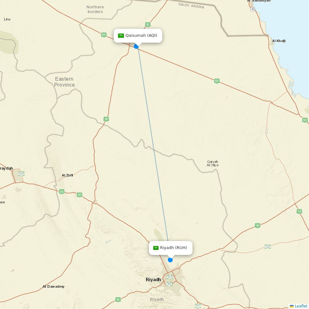 Saudia routes 2026 – interactive map with all flights - Flight Routes