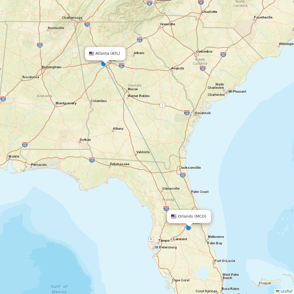 Frontier Airlines routes 2026 – map with all flights - Flight Routes