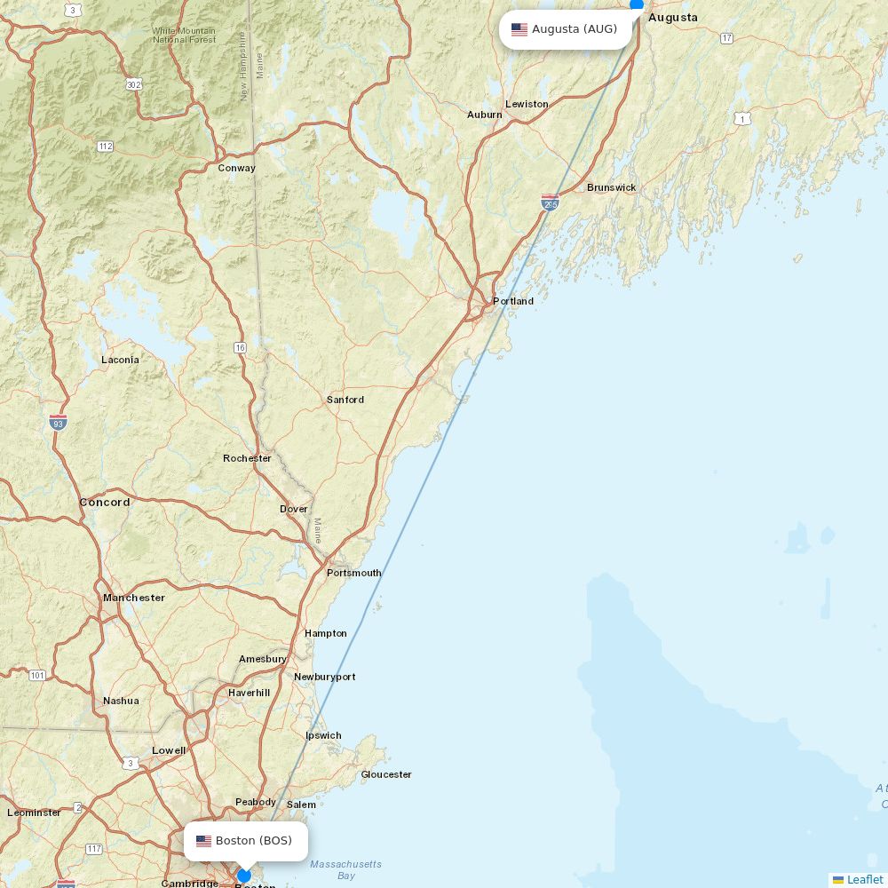 Cape Air routes 2025 – interactive map with all flights - Flight Routes