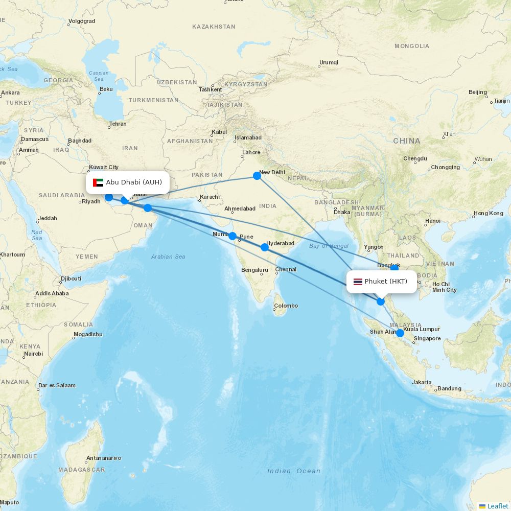 Etihad Airways routes 2025 – map with all flights - Flight Routes