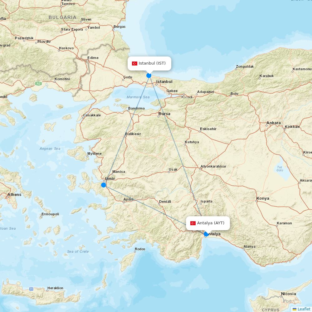 Turkish Airlines routes 2026 – map with all flights - Flight Routes