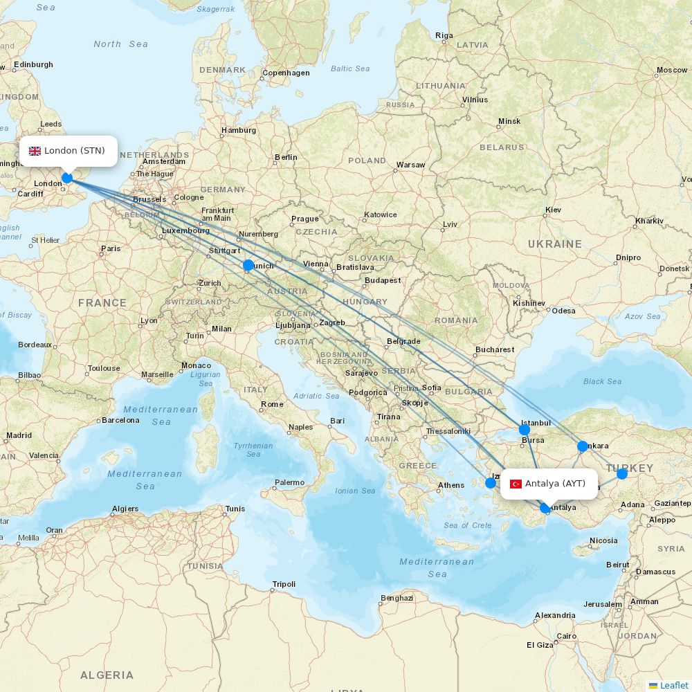 Jet2 routes 2025 – interactive map with all flights - Flight Routes
