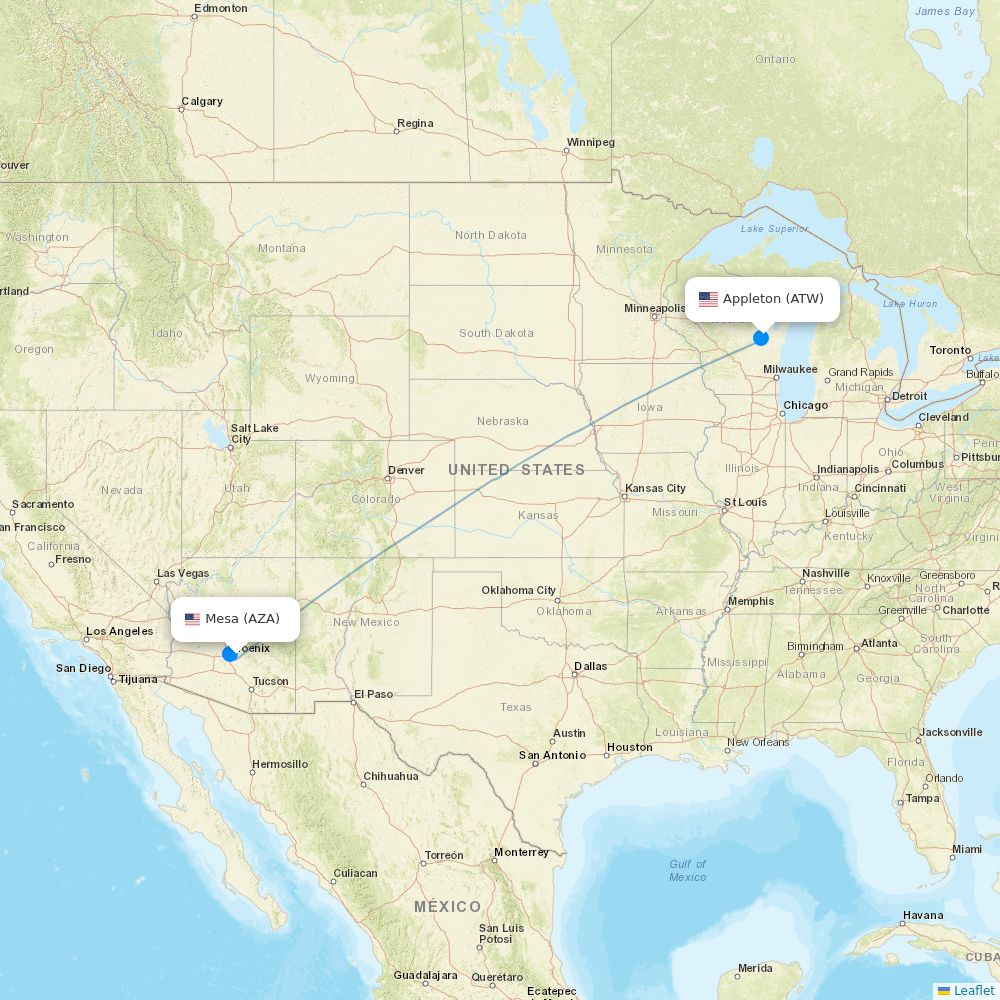 Allegiant Air routes 2025 – map with all flights - Flight Routes