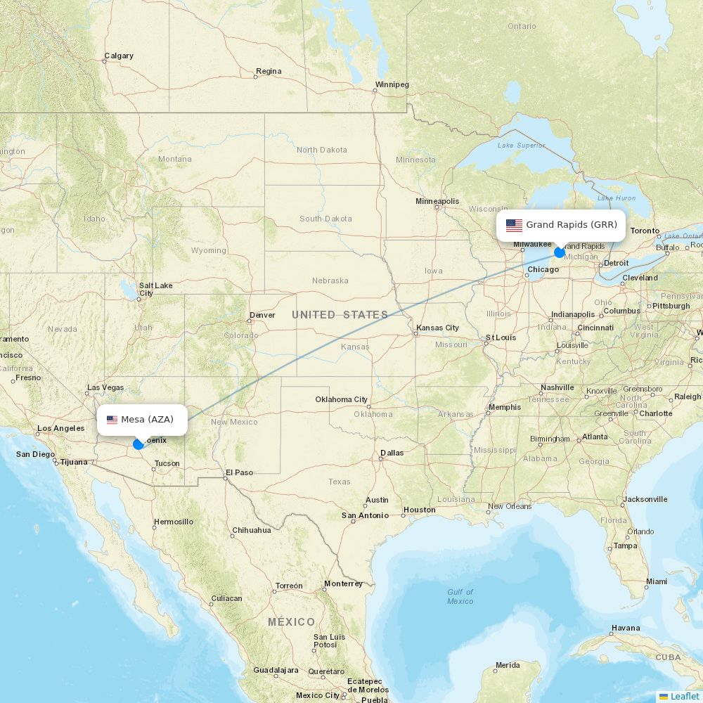 Allegiant Air routes 2025 – map with all flights - Flight Routes