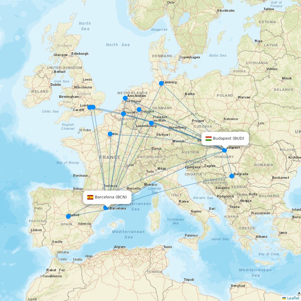 Wizz Air routes 2025 – interactive map with all flights - Flight Routes