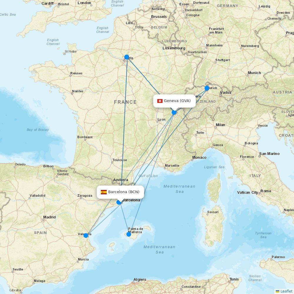 Easyjet routes 2026 – interactive map with all flights - Flight Routes