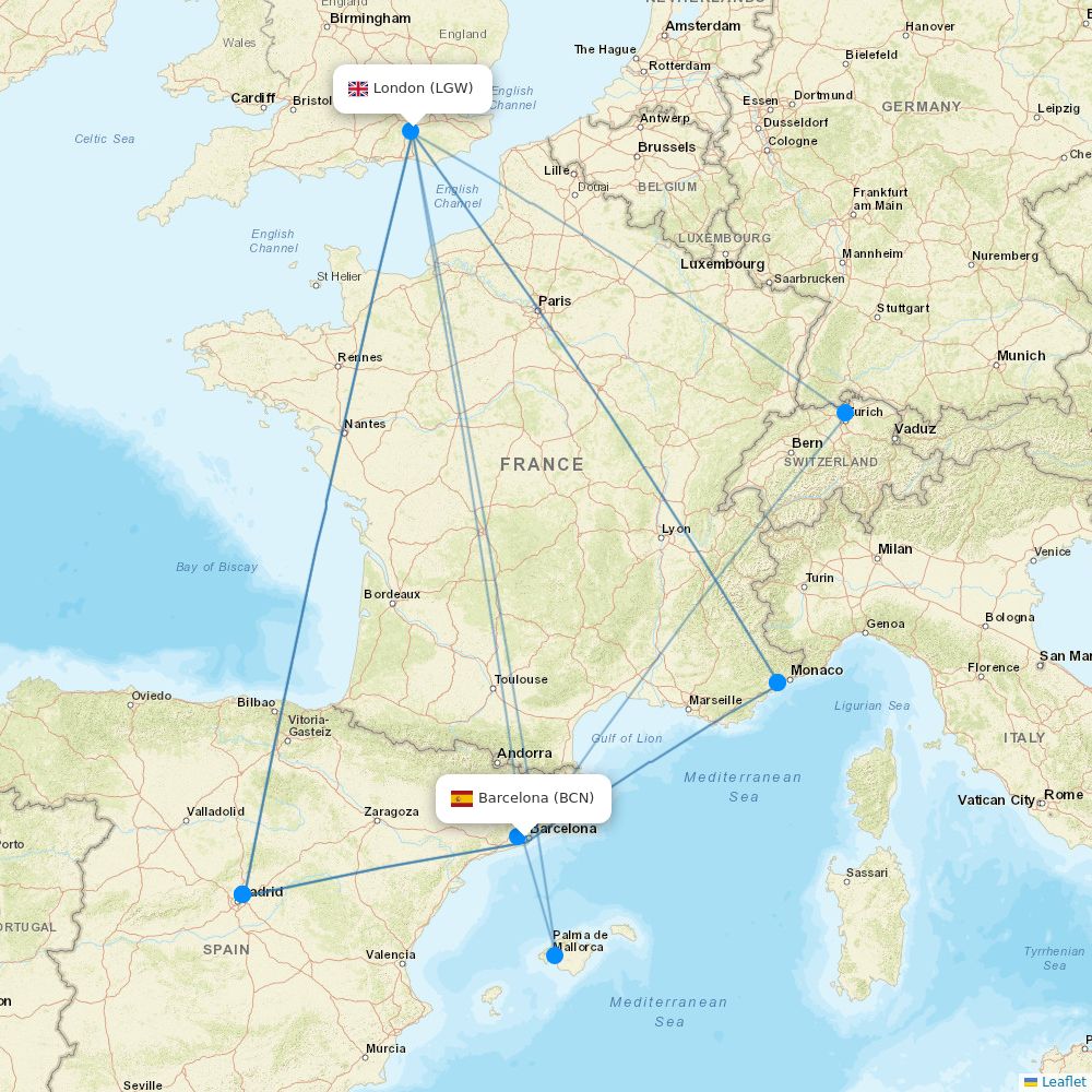 Easyjet routes 2025 – interactive map with all flights - Flight Routes