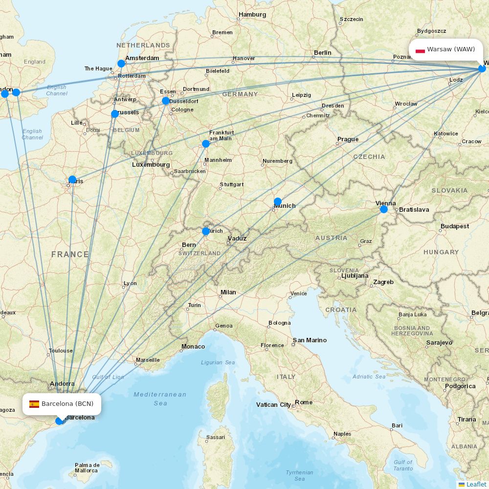 Wizz Air routes 2025 – interactive map with all flights - Flight Routes