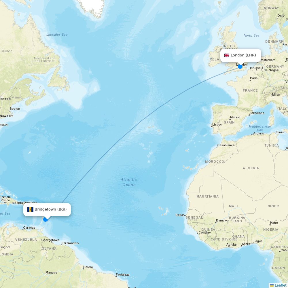 Virgin Atlantic routes 2025 – map with all flights - Flight Routes