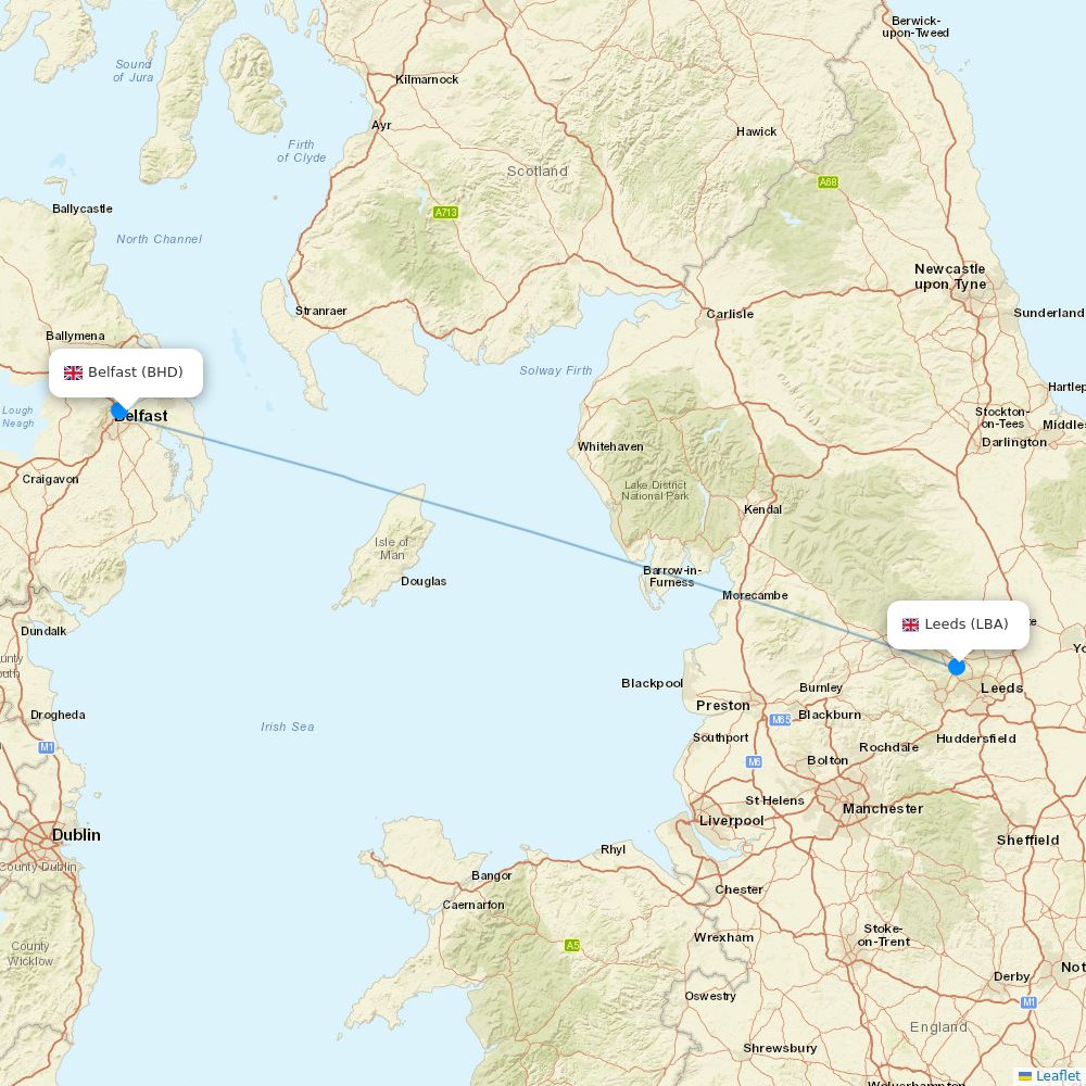 Aer Lingus routes 2026 – map with all flights - Flight Routes