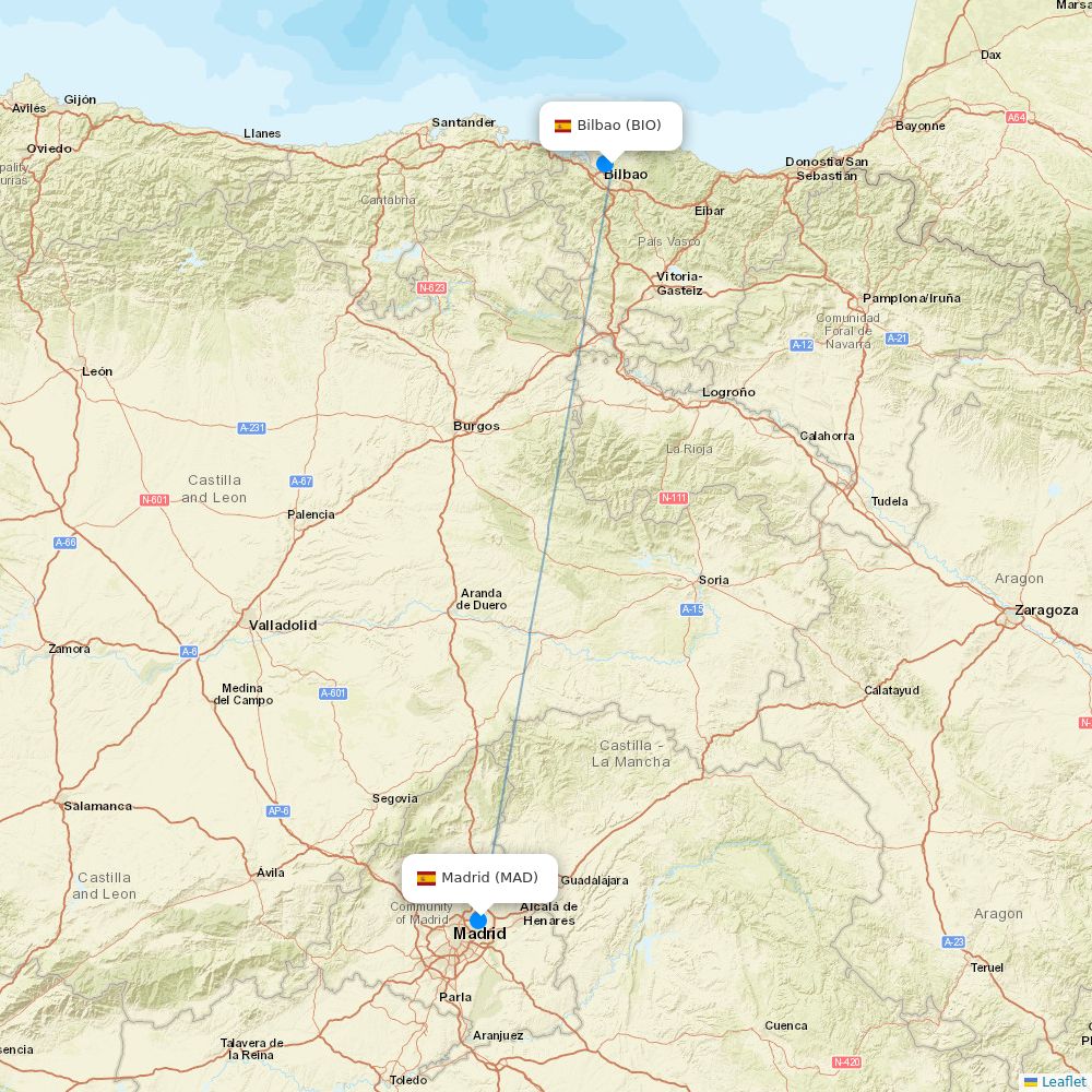Iberia routes 2025 – interactive map with all flights - Flight Routes