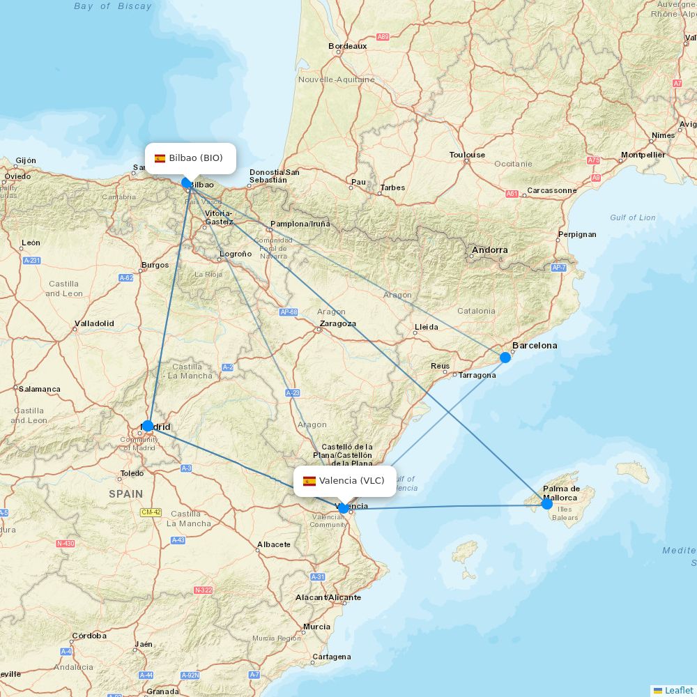 Volotea routes 2026 – interactive map with all flights - Flight Routes
