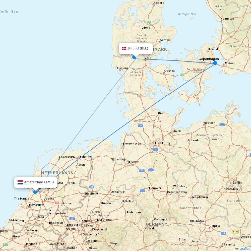 KLM routes 2025 – interactive map with all flights - Flight Routes