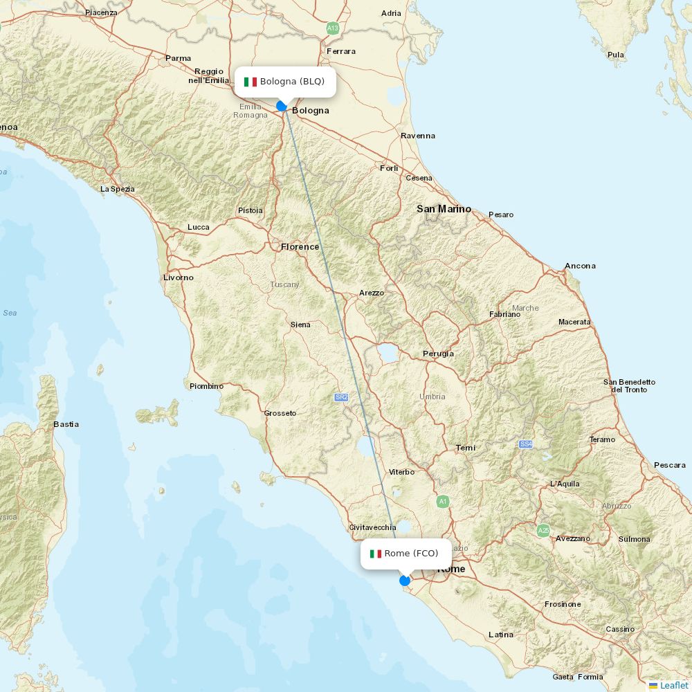 ITA Airways routes 2025 – map with all flights - Flight Routes