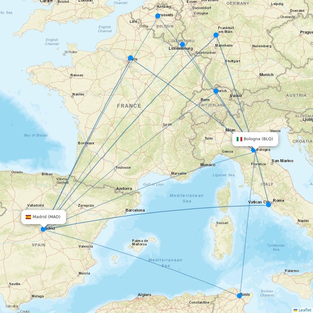 Iberia routes 2025 – interactive map with all flights - Flight Routes
