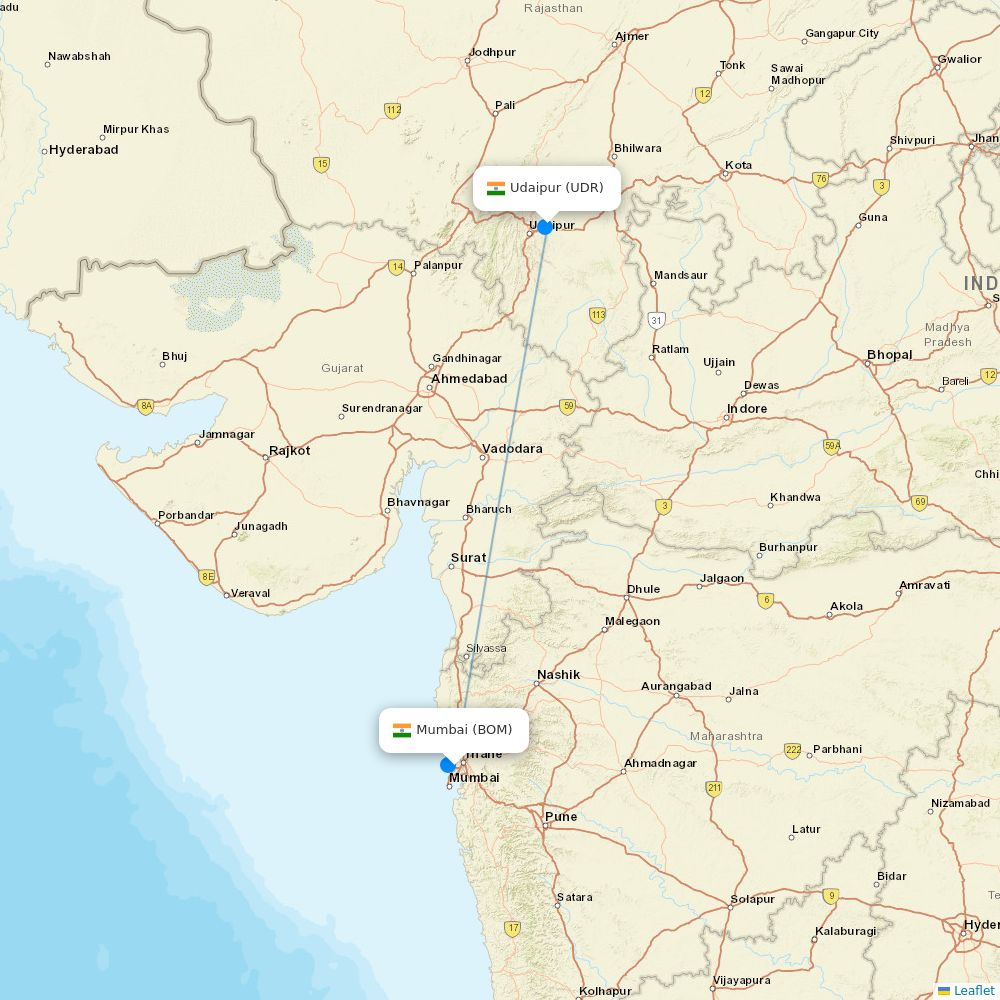 Air India routes 2026 – interactive map with all flights - Flight Routes