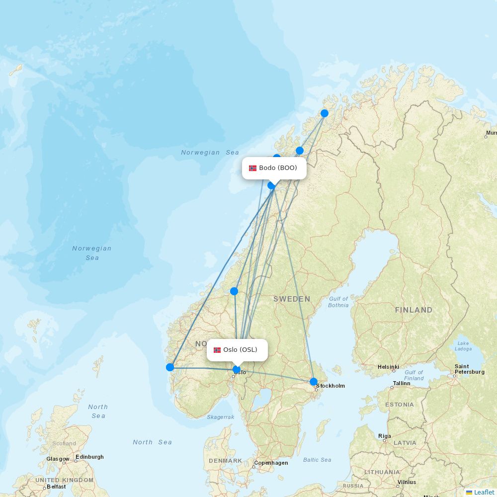 Norwegian Air Shuttle – airline info and route map - Flight Routes