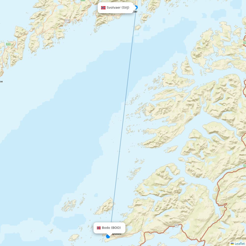 Wideroe routes 2025 – interactive map with all flights - Flight Routes