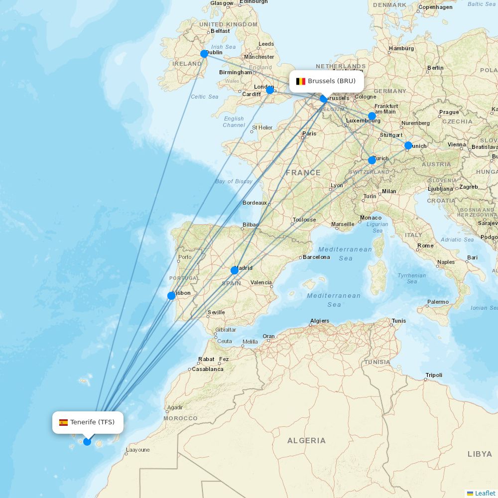 Transavia routes 2026 – interactive map with all flights - Flight Routes