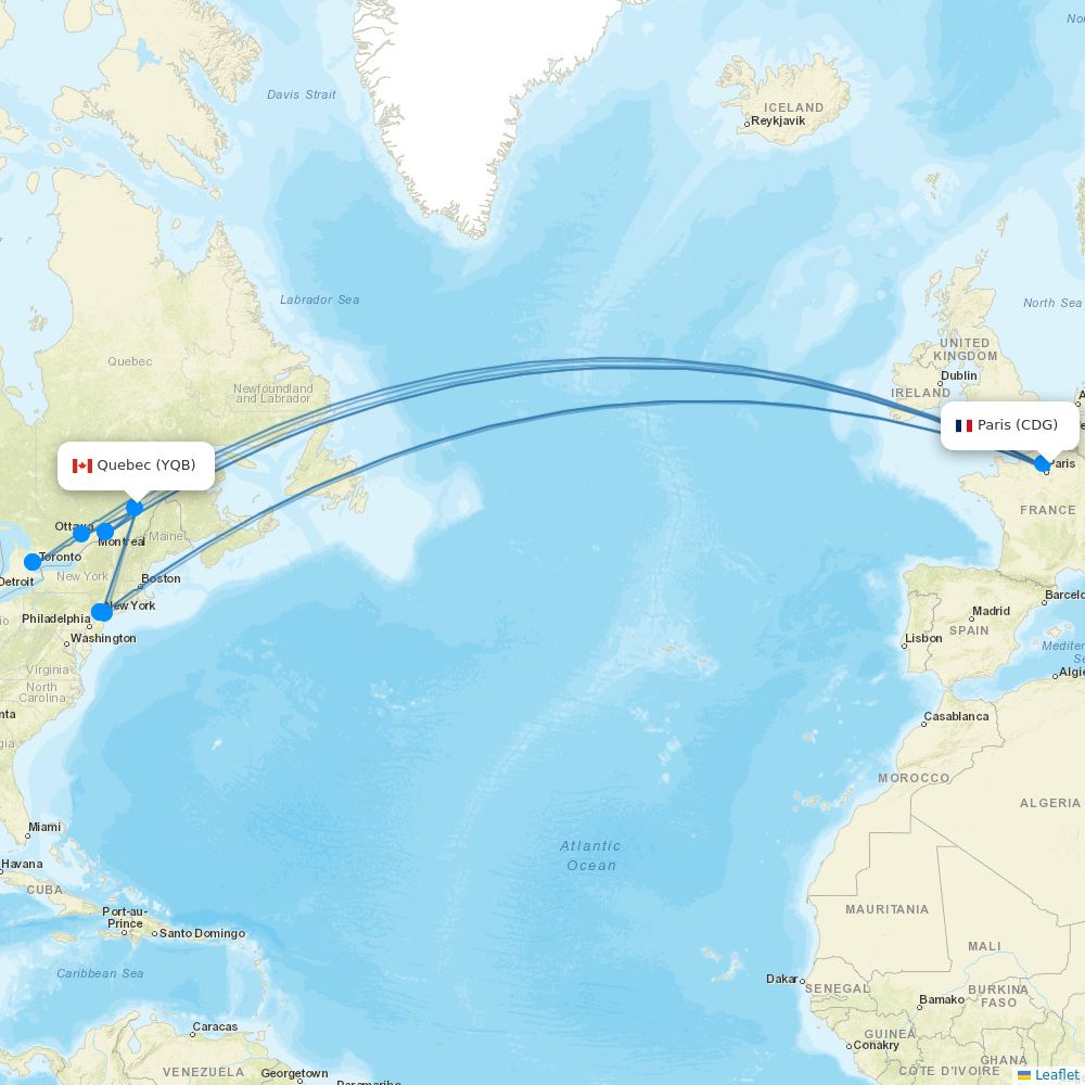 Air Transat routes 2025 – interactive map with all flights - Flight Routes