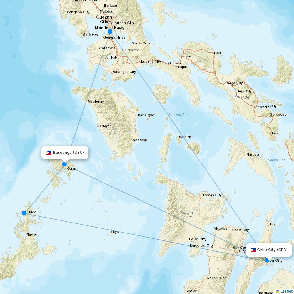 Philippine Airlines routes 2025 – map with all flights - Flight Routes
