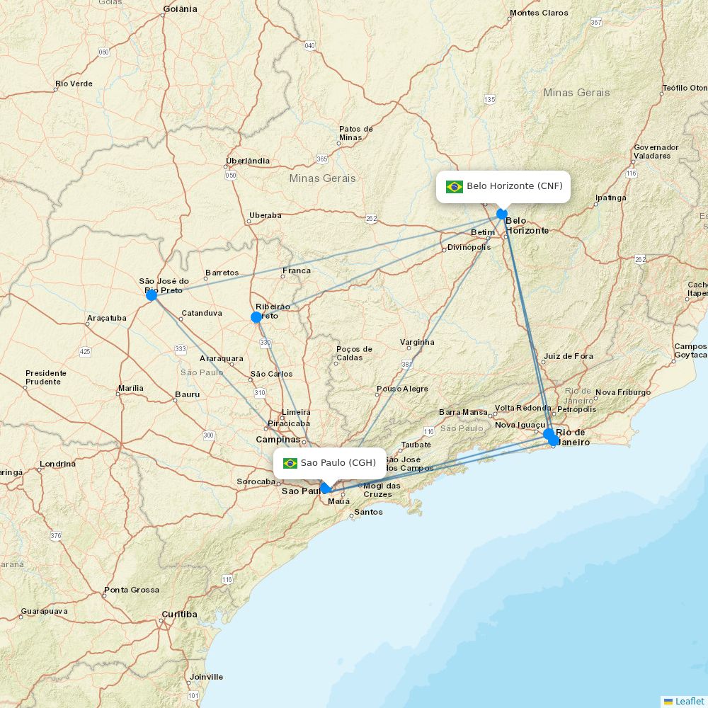 LATAM Airlines routes 2025 – map with all flights - Flight Routes