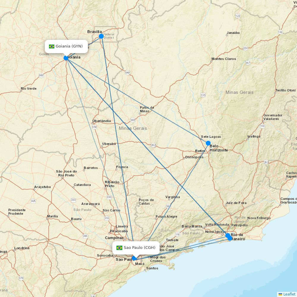 LATAM Airlines routes 2025 – map with all flights - Flight Routes