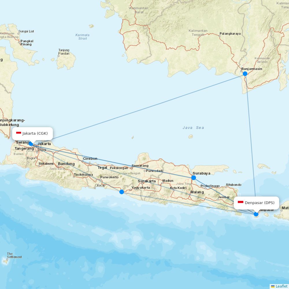Super Air Jet routes 2025 – map with all flights - Flight Routes