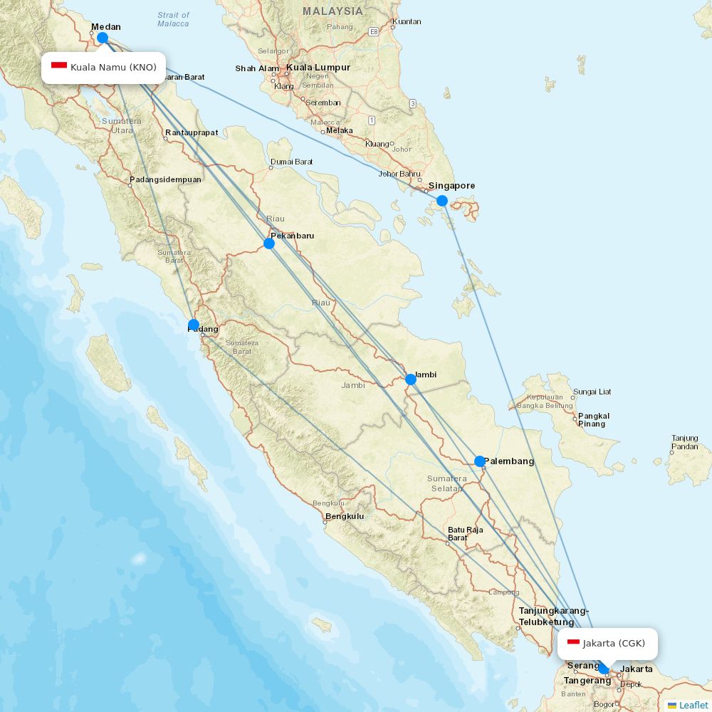 Super Air Jet routes 2025 – map with all flights - Flight Routes