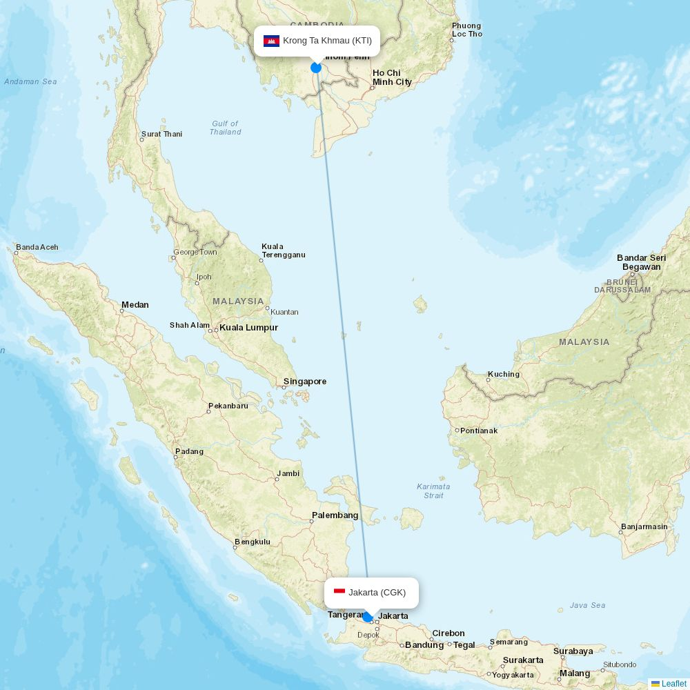 Indonesia AirAsia routes 2026 – map with all flights - Flight Routes