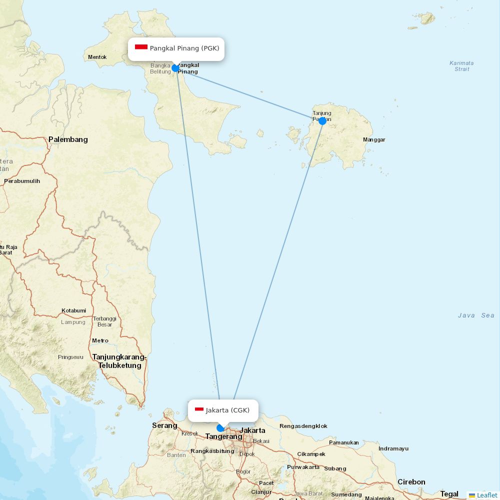 Garuda Indonesia routes 2025 – map with all flights - Flight Routes