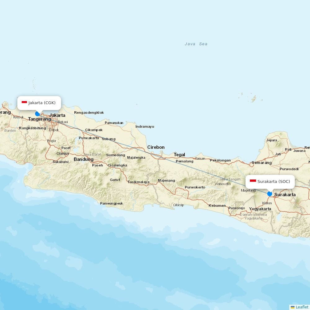 Garuda Indonesia routes 2025 – map with all flights - Flight Routes