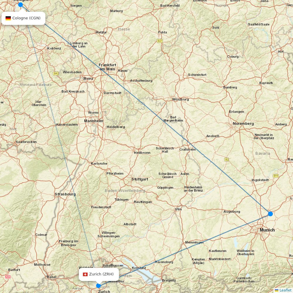 Eurowings routes 2025 – interactive map with all flights - Flight Routes