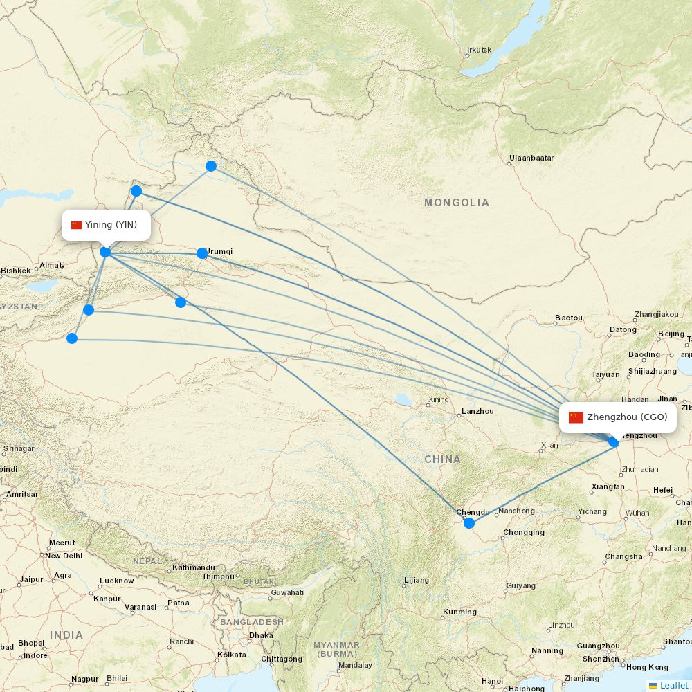 Spring Airlines routes 2025 – map with all flights - Flight Routes