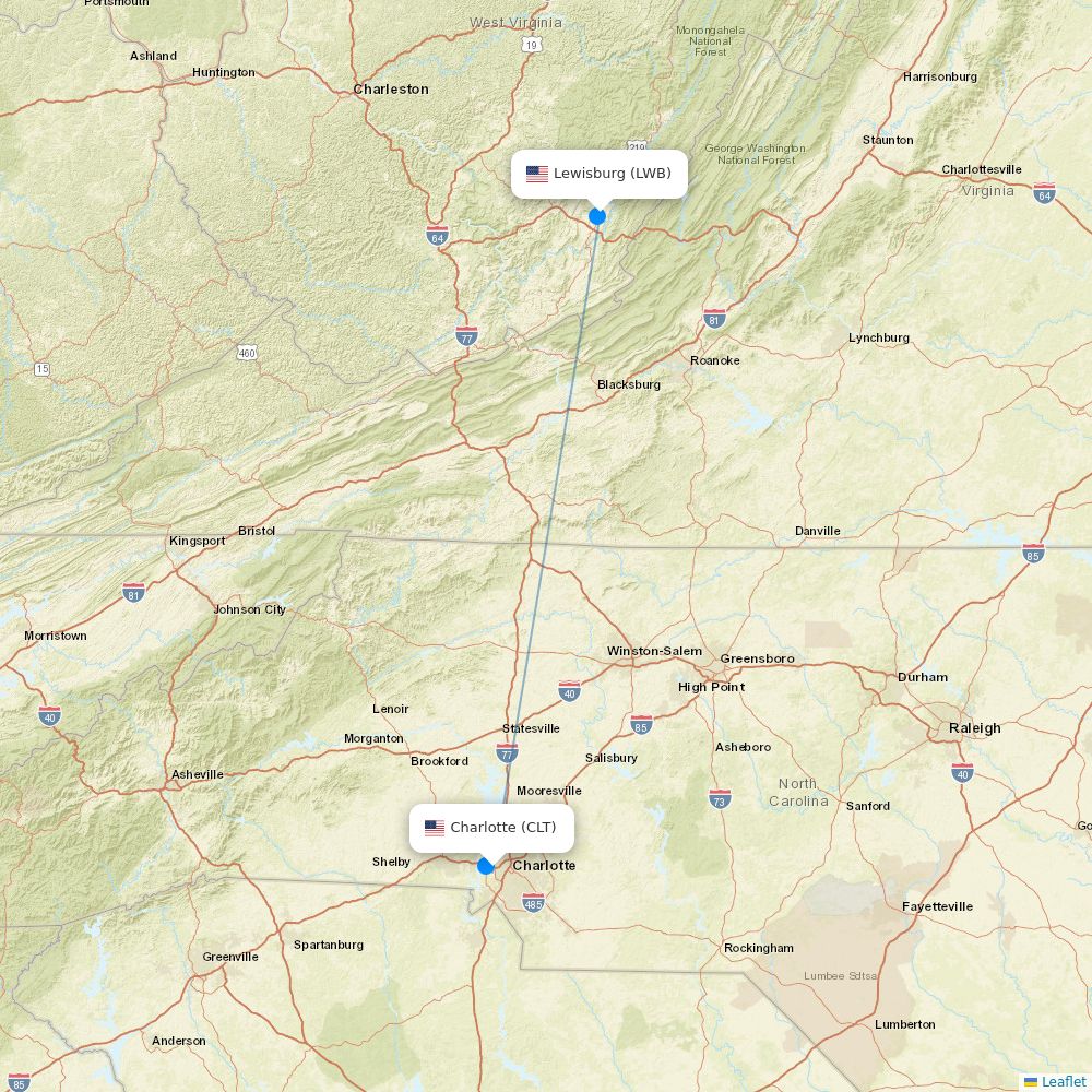 Contour Aviation airline routes (LF) 2025, map - Flight Routes