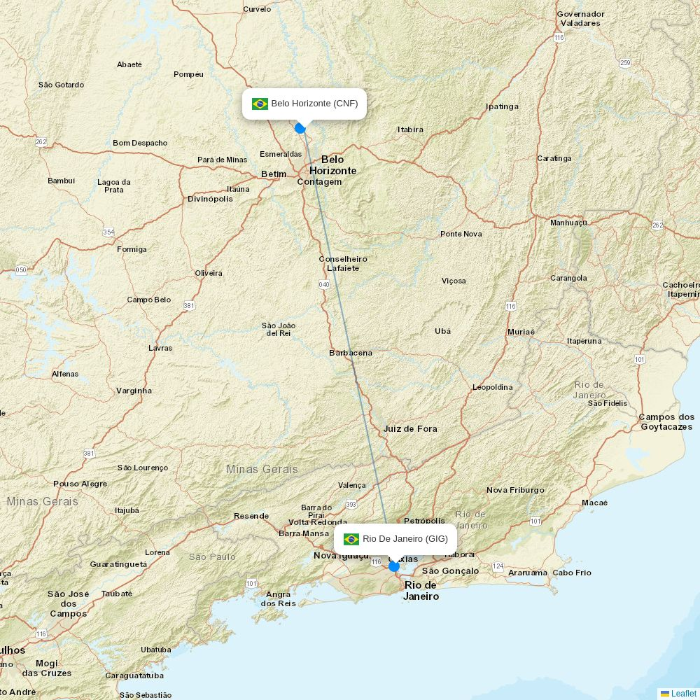 Azul routes 2025 – interactive map with all flights - Flight Routes