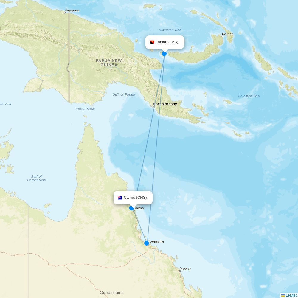 Skytrans Airlines routes 2025 – map with all flights - Flight Routes