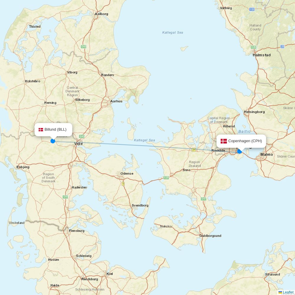 SAS routes 2026 – interactive map with all flights - Flight Routes