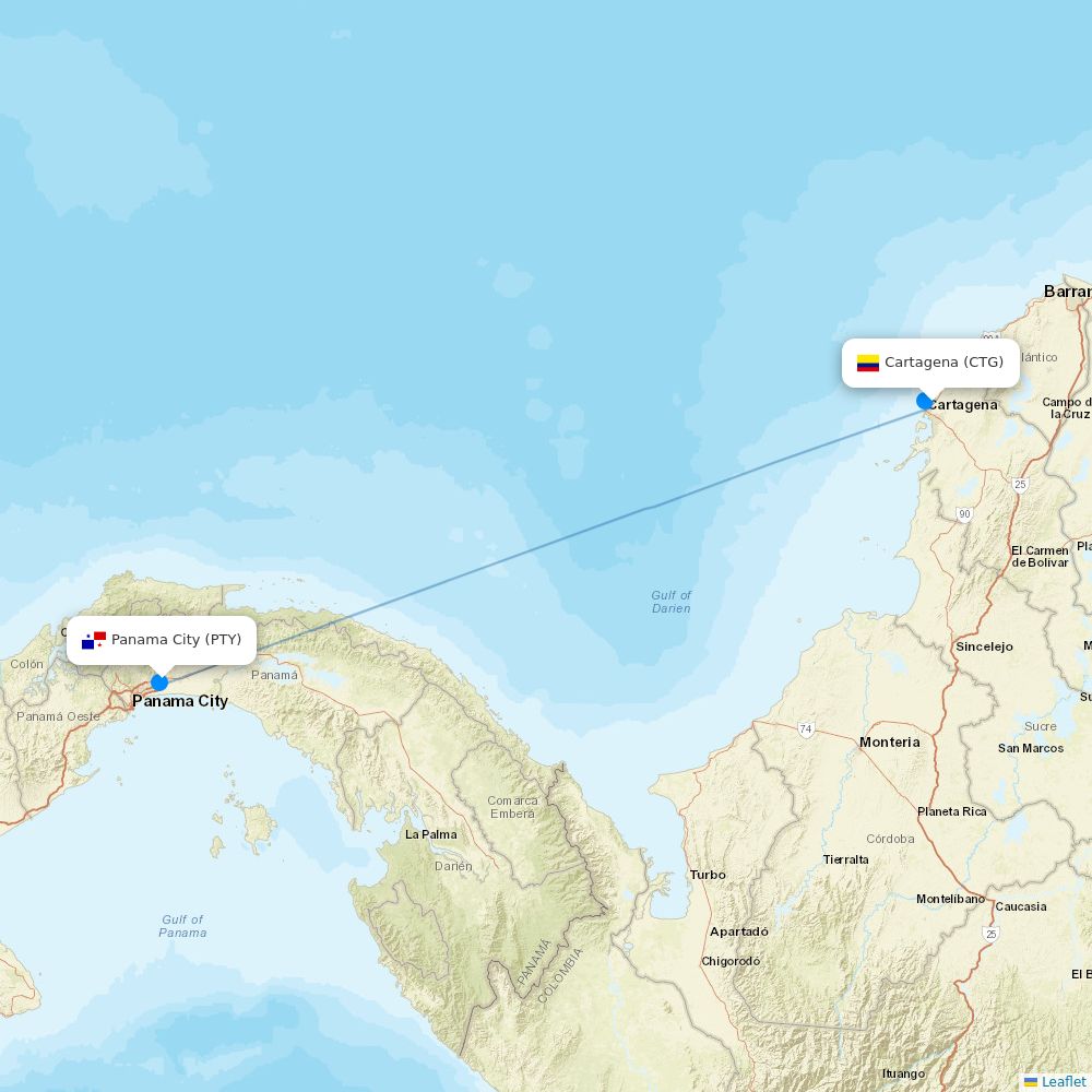 Copa Airlines routes 2025 – map with all flights - Flight Routes