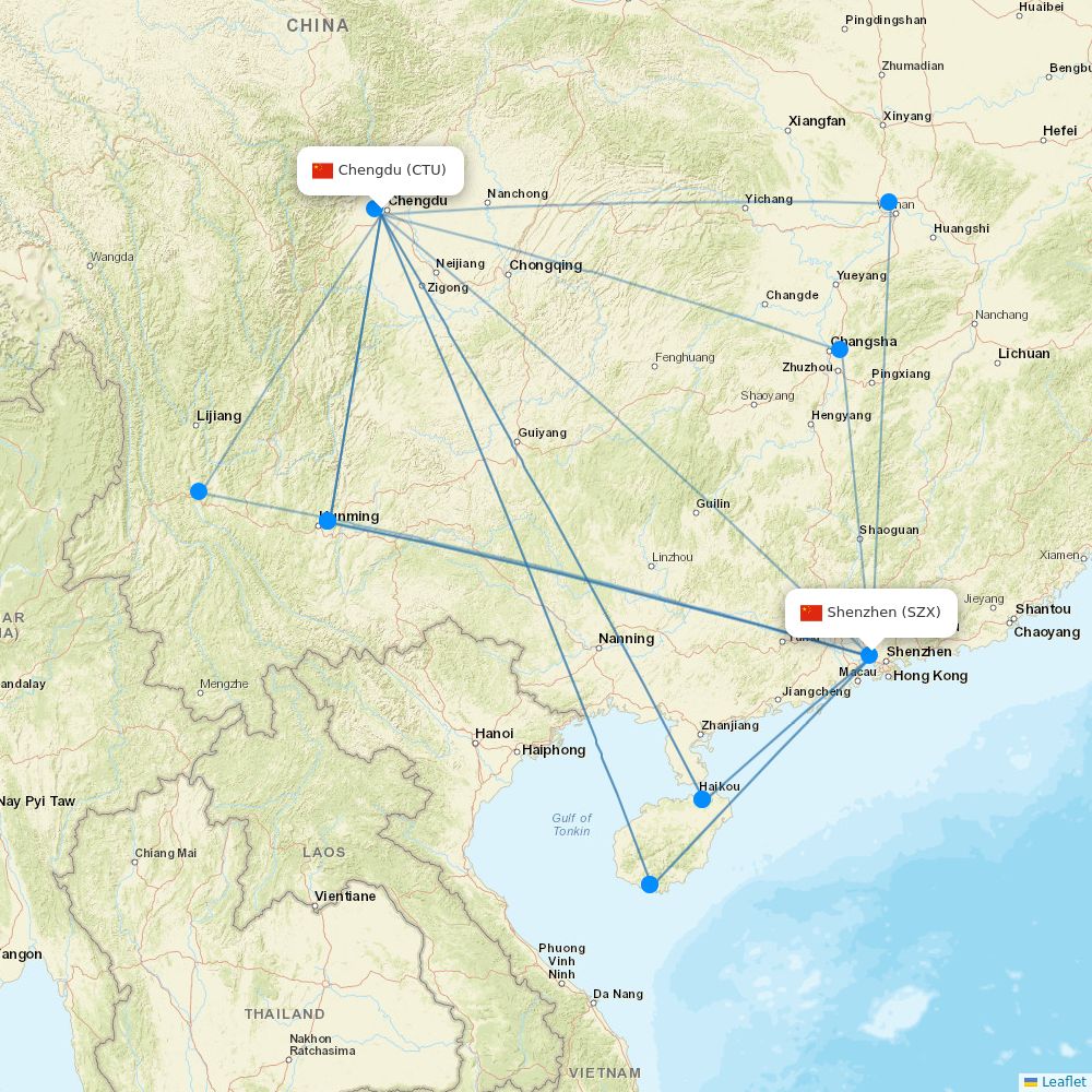 Air China routes 2026 – interactive map with all flights - Flight Routes